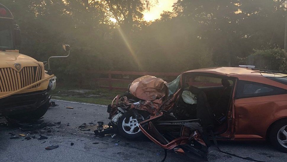 3 Students Suffer Minor Injuries In Hudson School Bus Crash 3 Students Suffer Minor Injuries In Hudson School Bus Crash