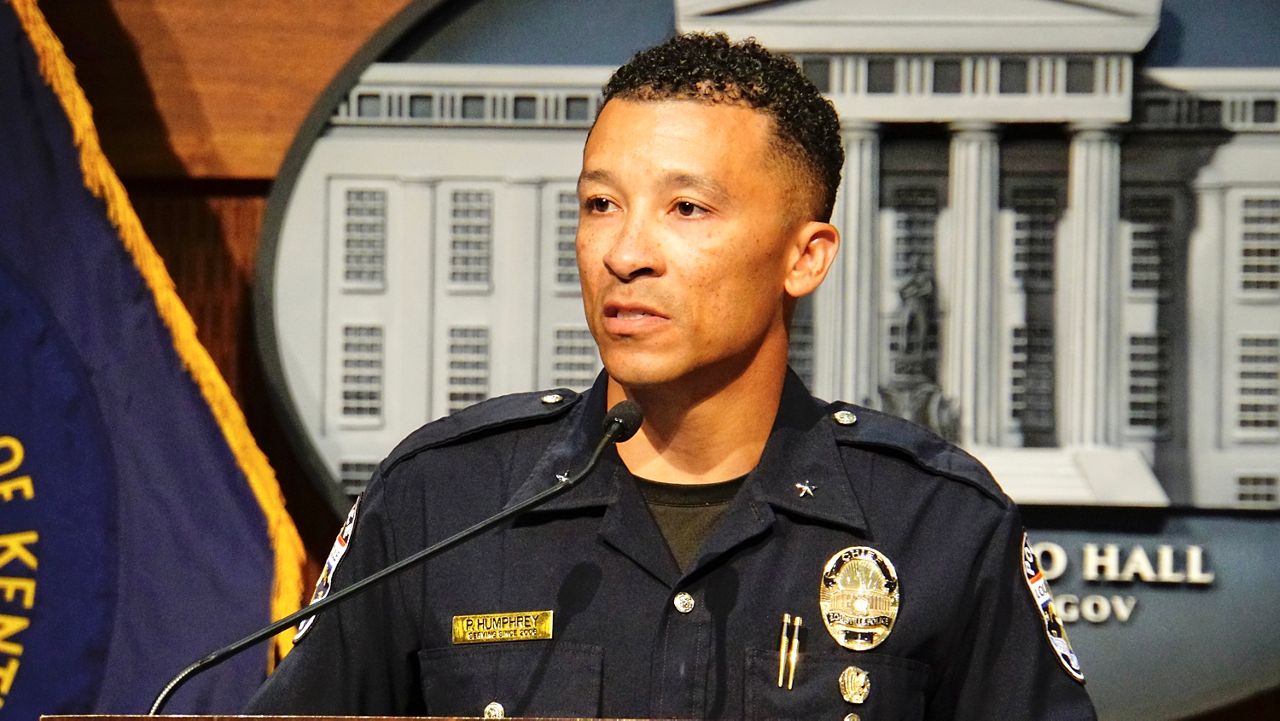 Paul Humphrey named new police chief in Louisville