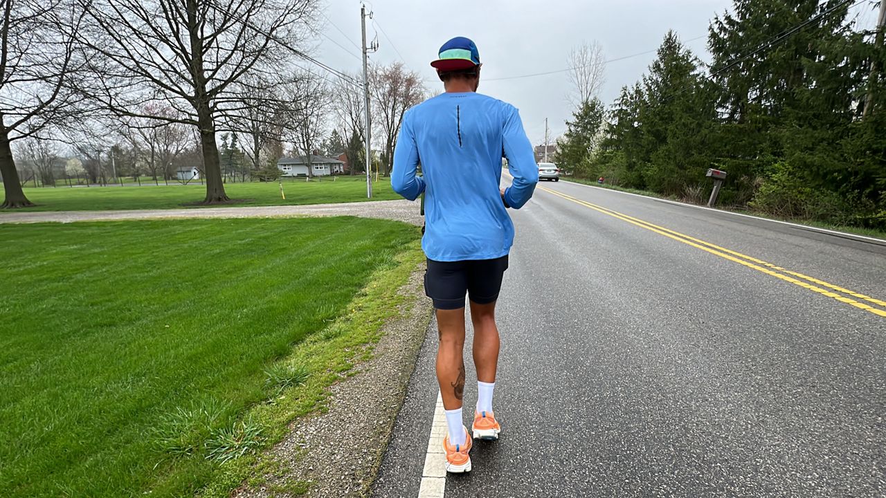 Man’s run across U.S. raising awareness for mental health