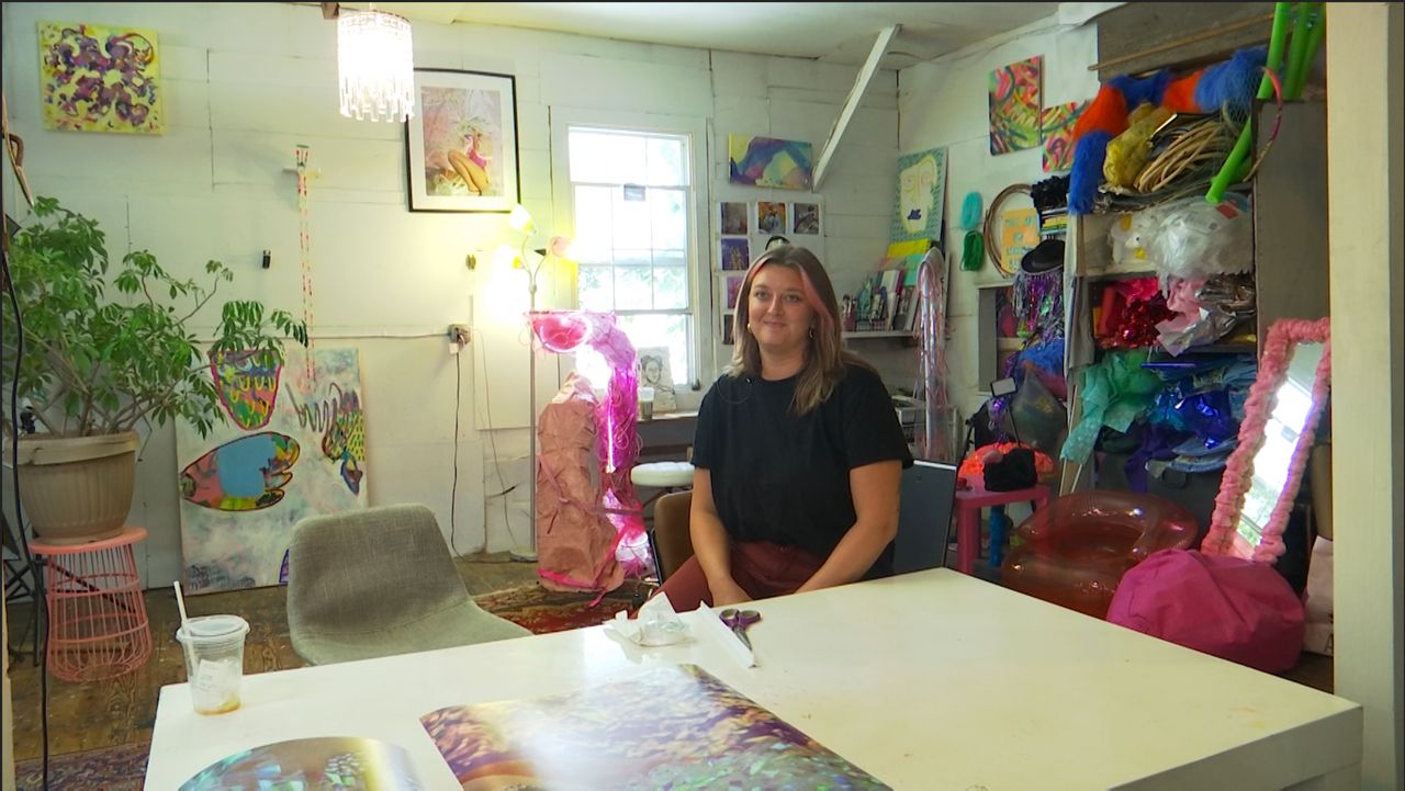 Milford artists convert historic barn into gallery