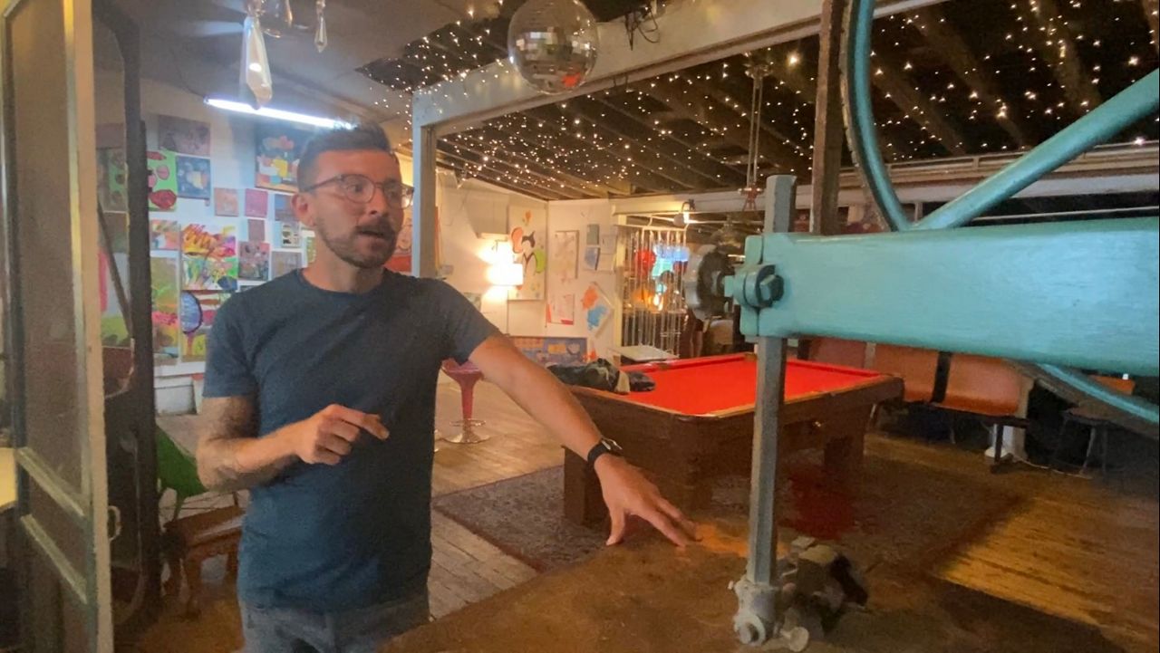 Milford artists convert historic barn into gallery