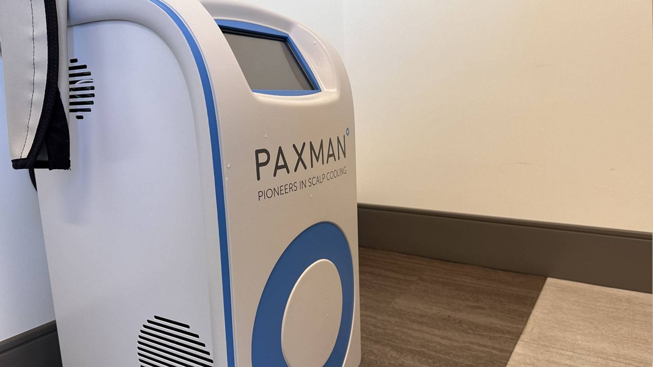 Scalp treatment helps save hair during chemotherapy