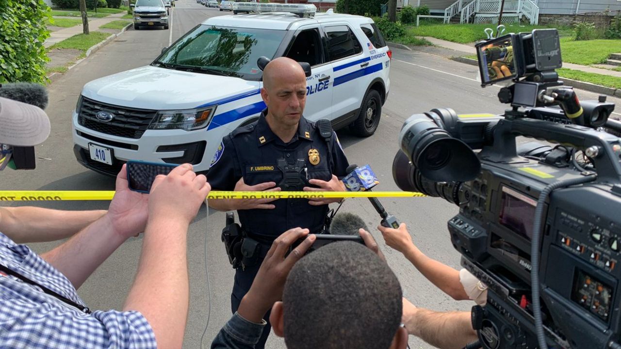 Large Police Presence on City's North Side