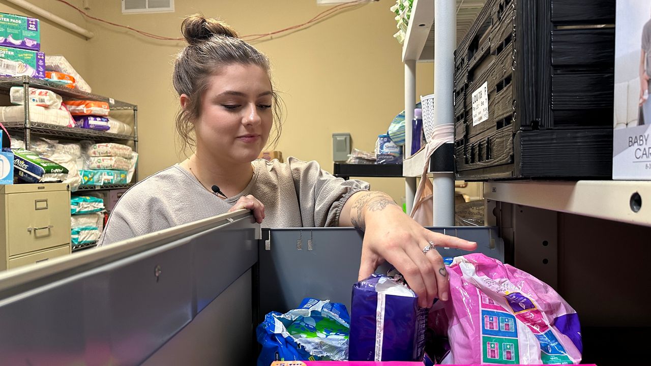 Annual donation drive collects period products