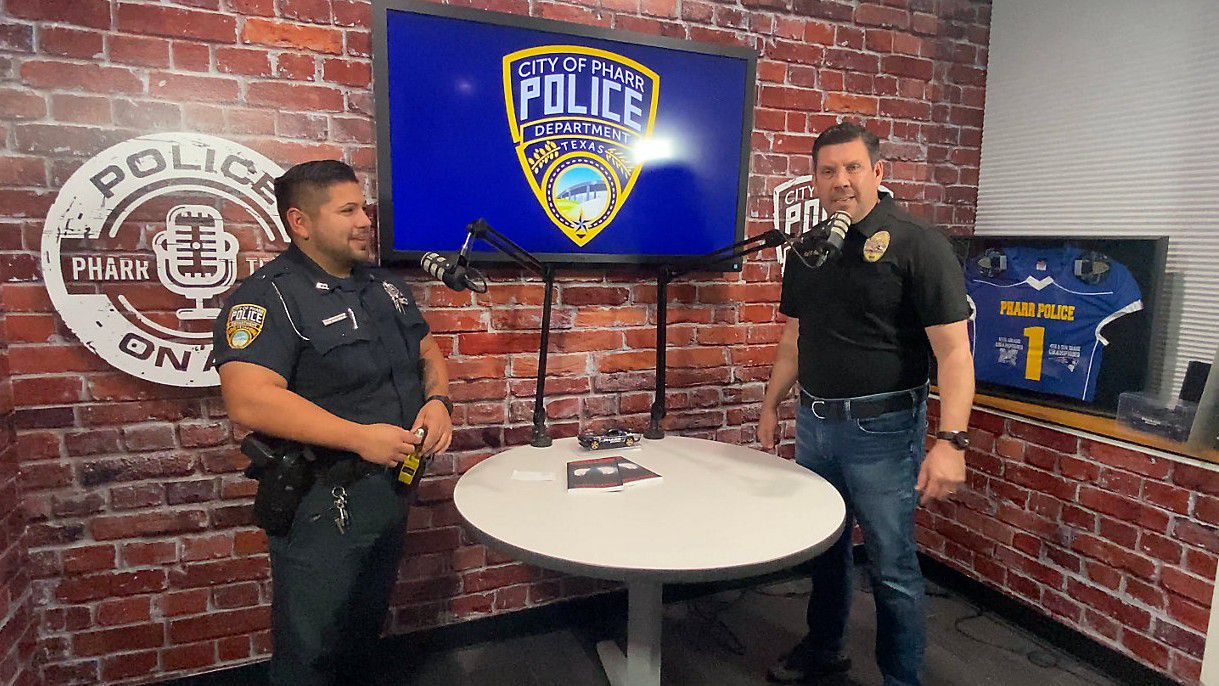 Pharr PD hosts podcast in the RGV