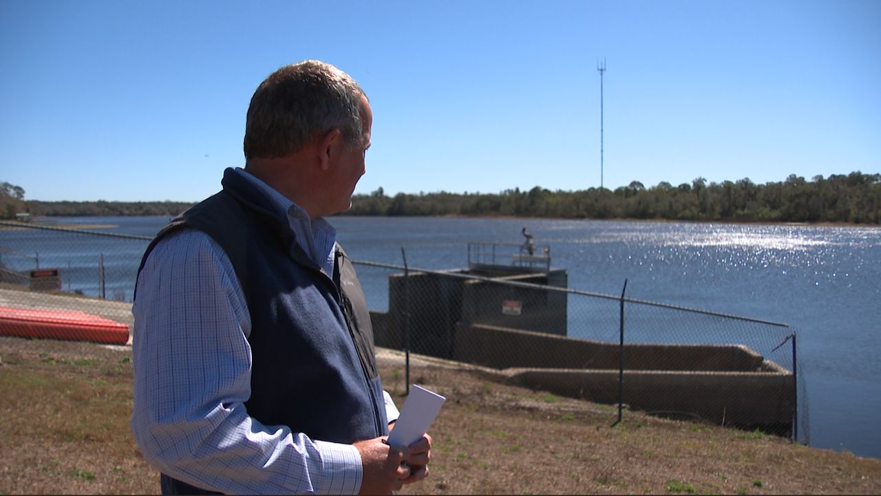 Residents have to maintain a dam or let the lake dry up