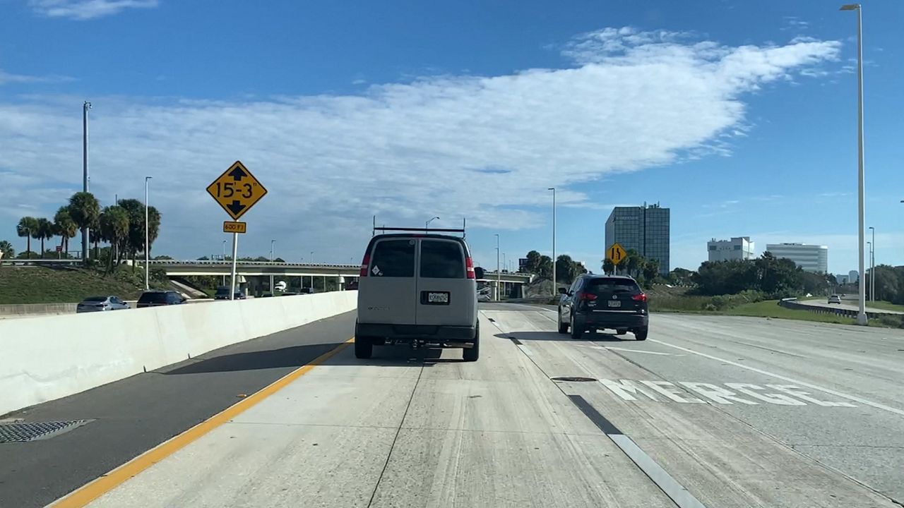 Navigating a 'zipper merge' to keep traffic moving