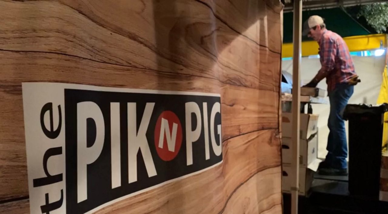Pik N Pig, destroyed in May fire, leans on fair to rebuild