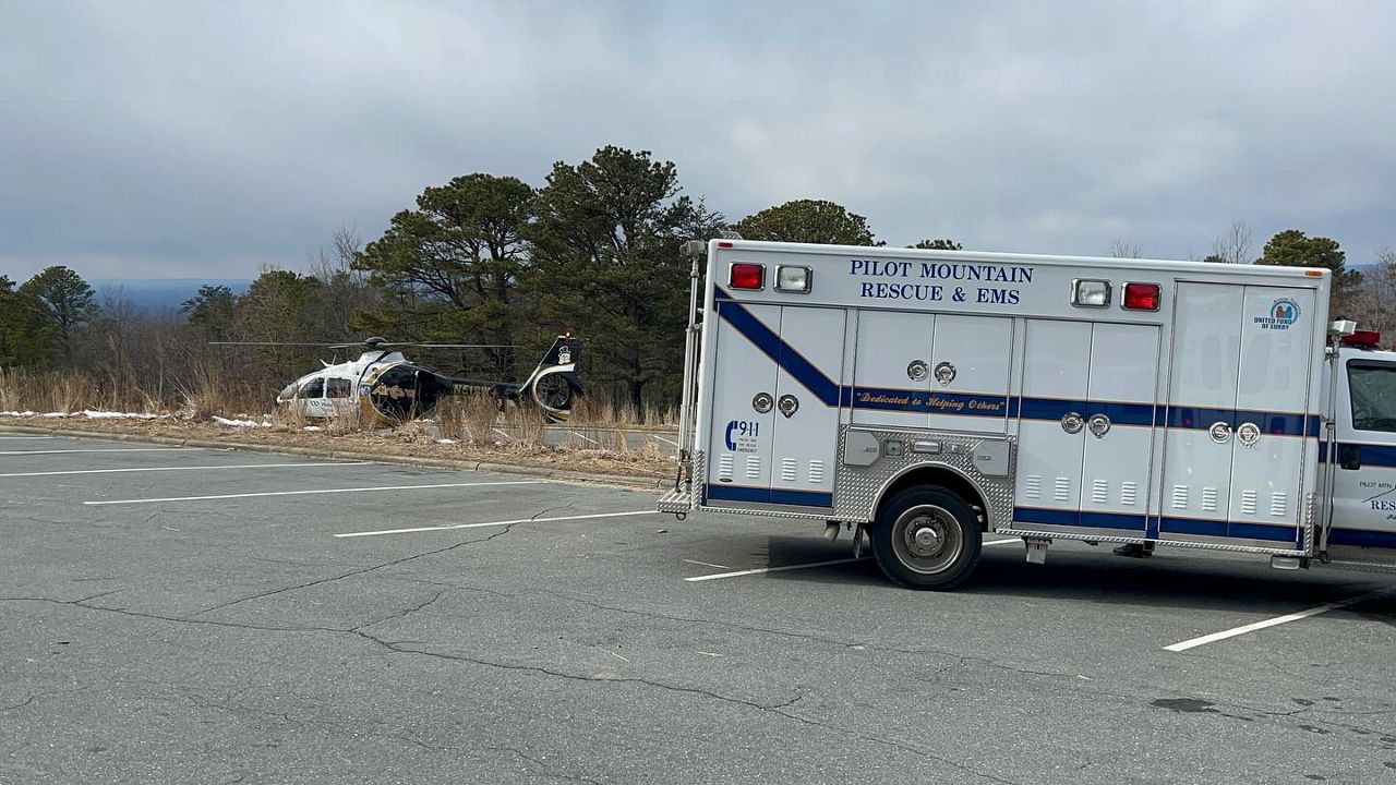 Climber rescued after falling at Pilot Mountain State Park