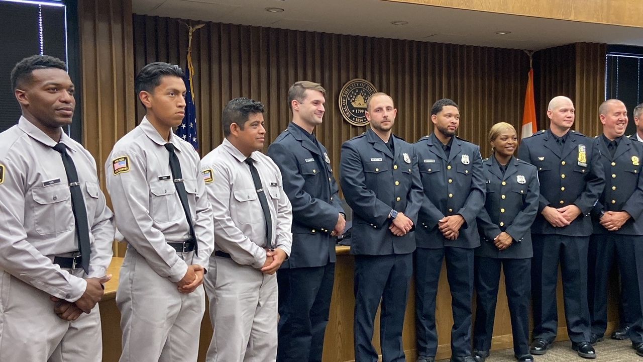 Seven recruits become Poughkeepsie police officers