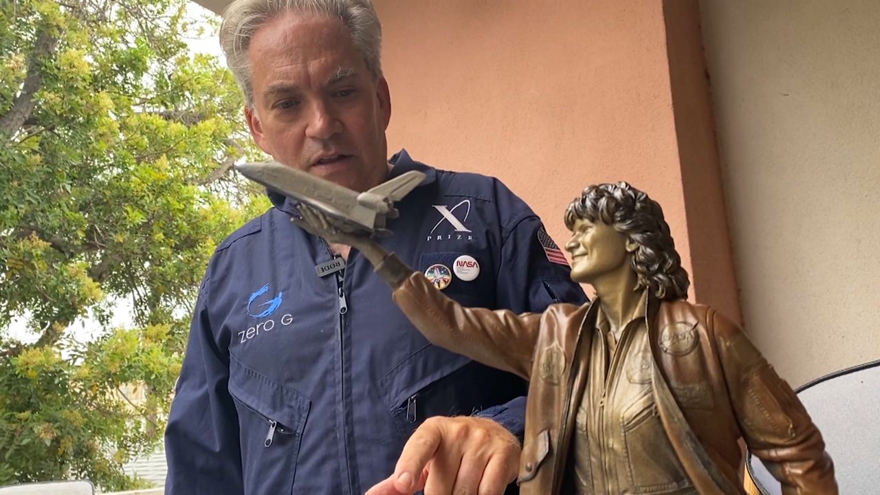 Monument honors NASA's first female and LGBTQ astronaut