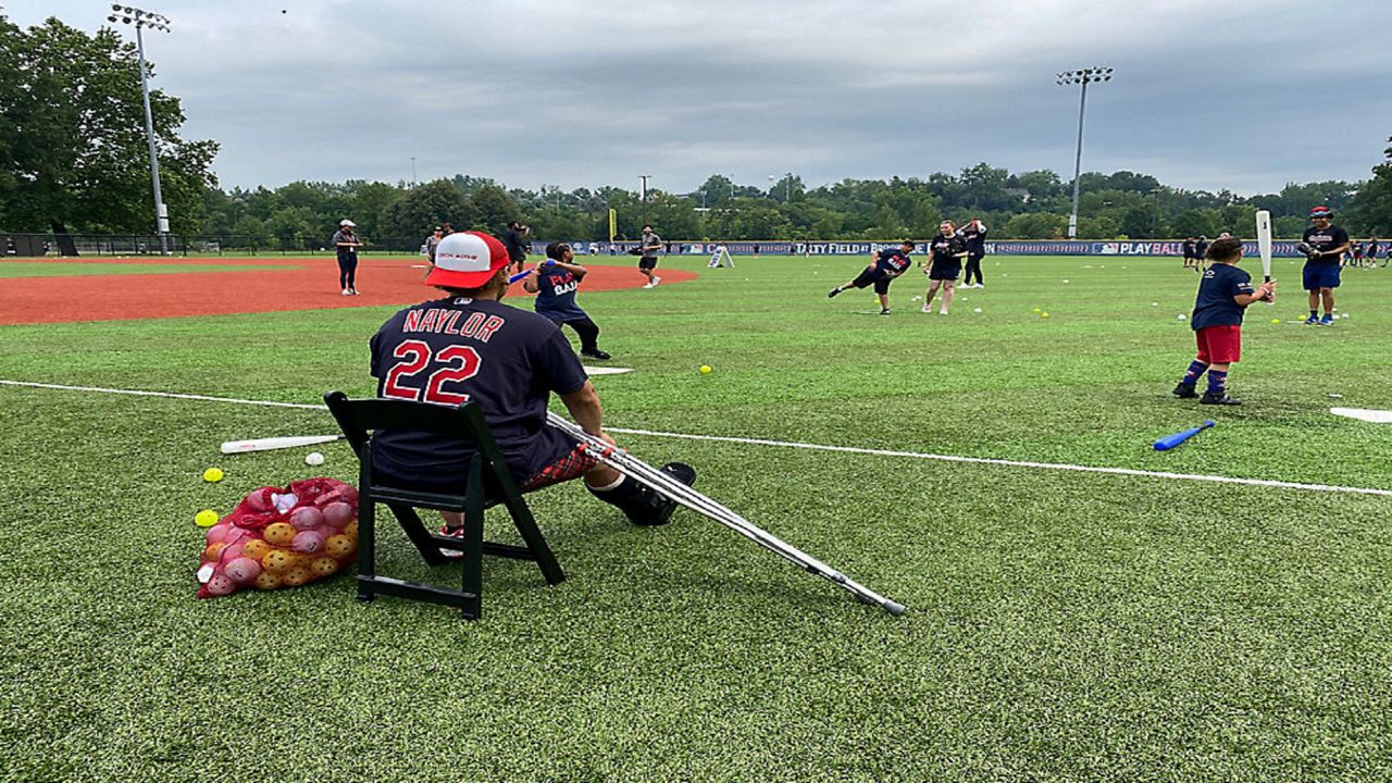 Cleveland Indians team up with foster kids