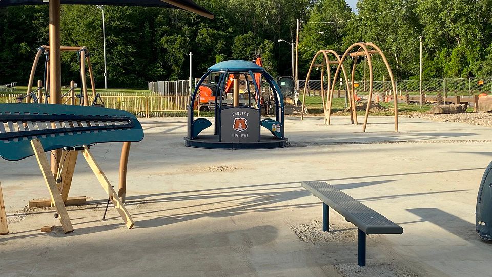 Greece girl sees dream of inclusive playground come to life