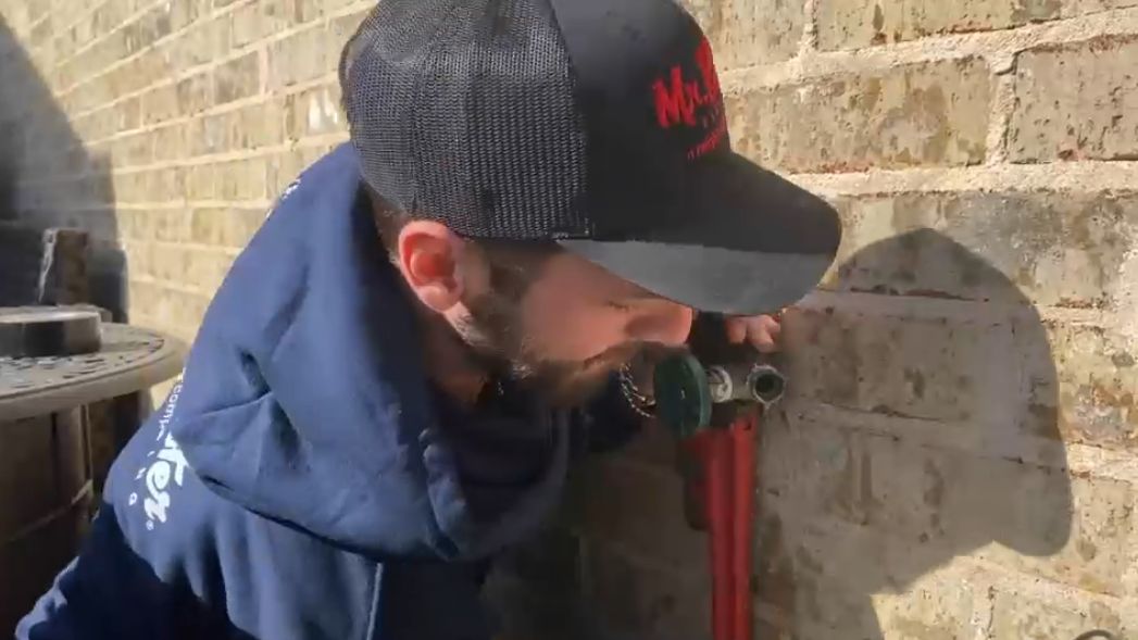 Plumbers booked solid after arctic blast