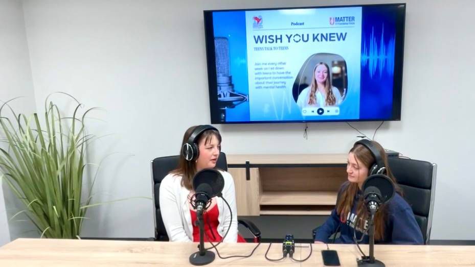 Podcast gives teens a platform to talk about mental health