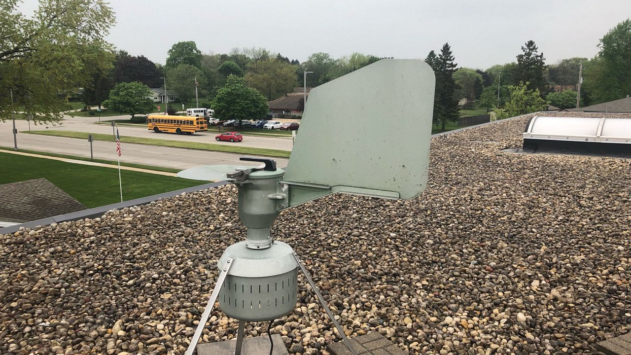 Tracking pollen count in Wisconsin