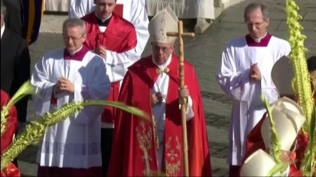 Pope Francis Celebrates Palm Sunday