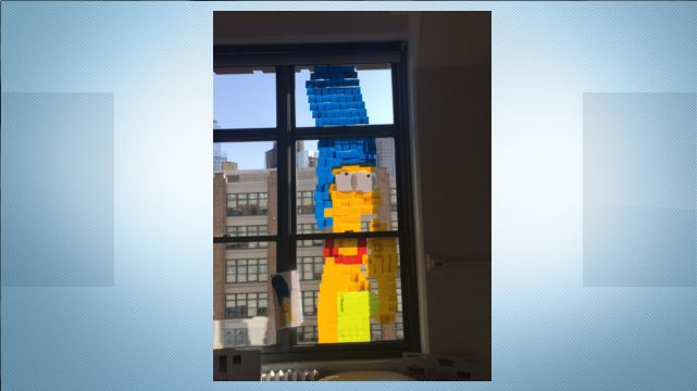 An Apparent Post-it-Note War Is Happening on Canal Street