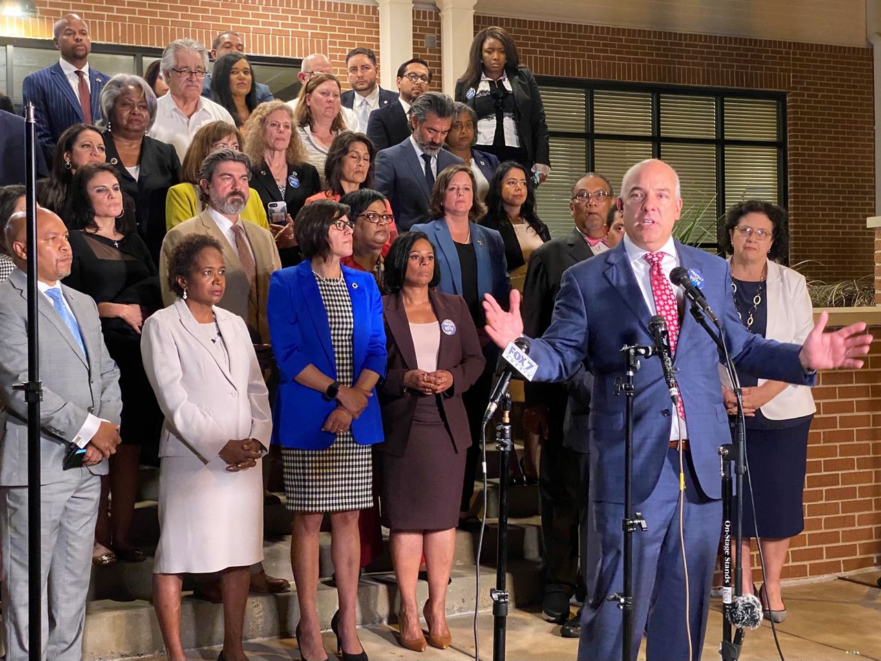 Texas Democrats walk out, block vote on GOP elections bill