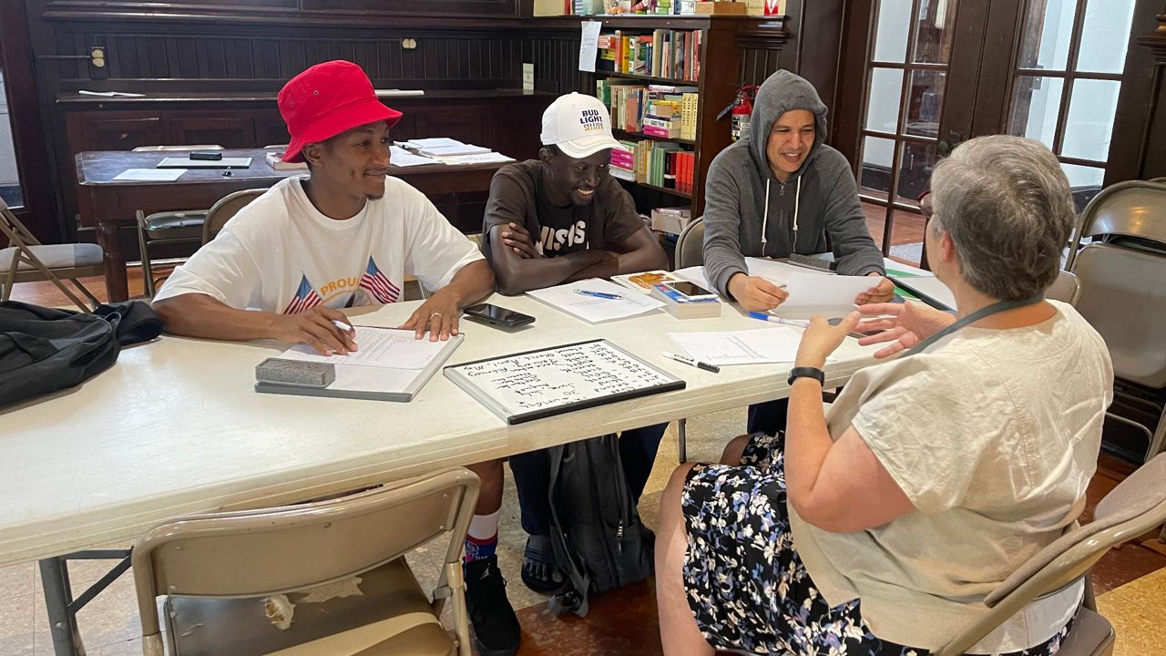 Poughkeepsie Migrants Taking English Classes