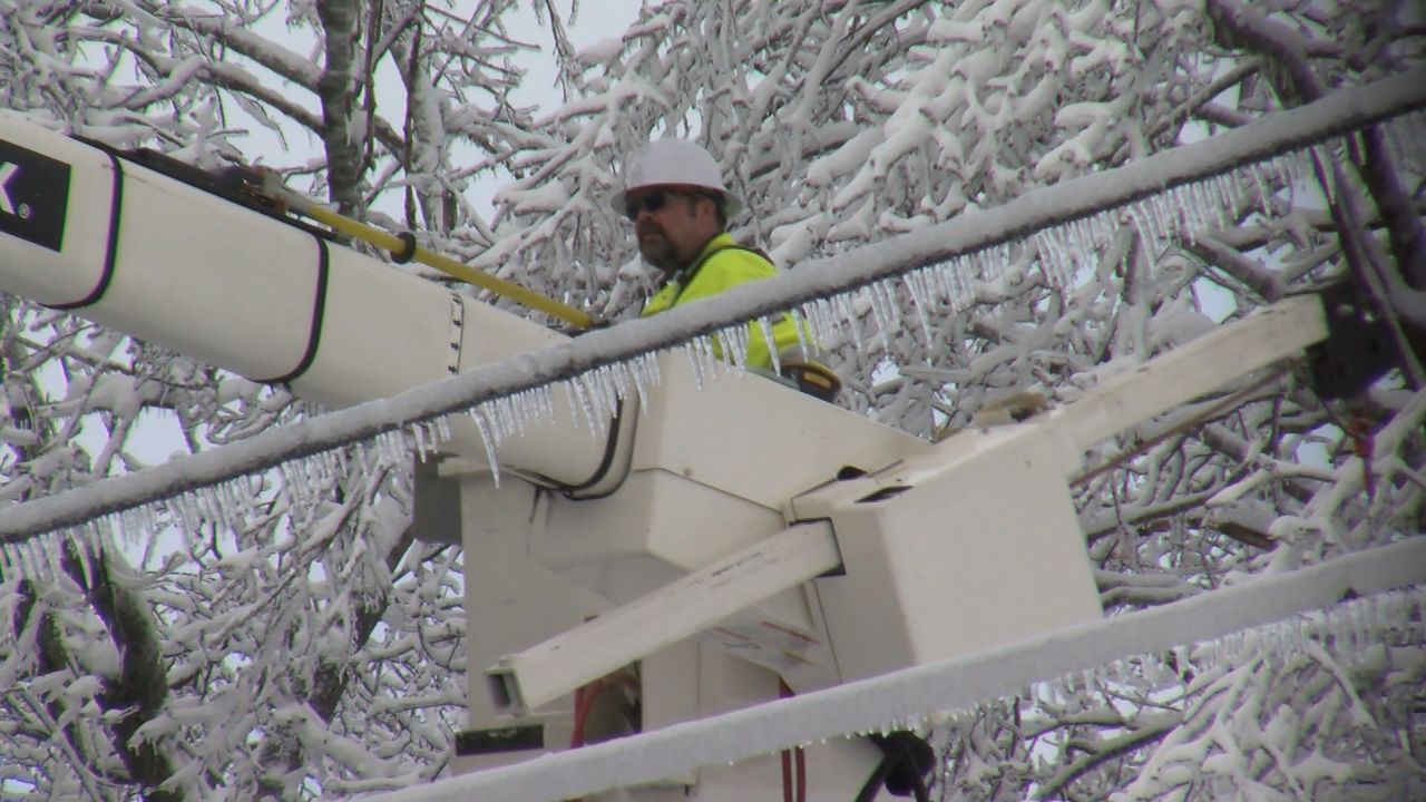 Entire town of Princeton without power Tuesday morning