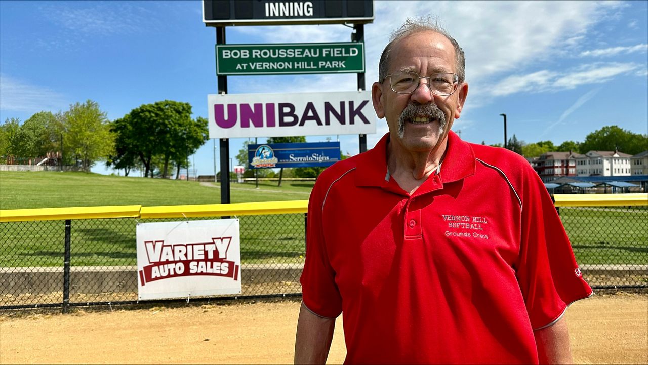 Worcester native Bob Rousseau has field named after him