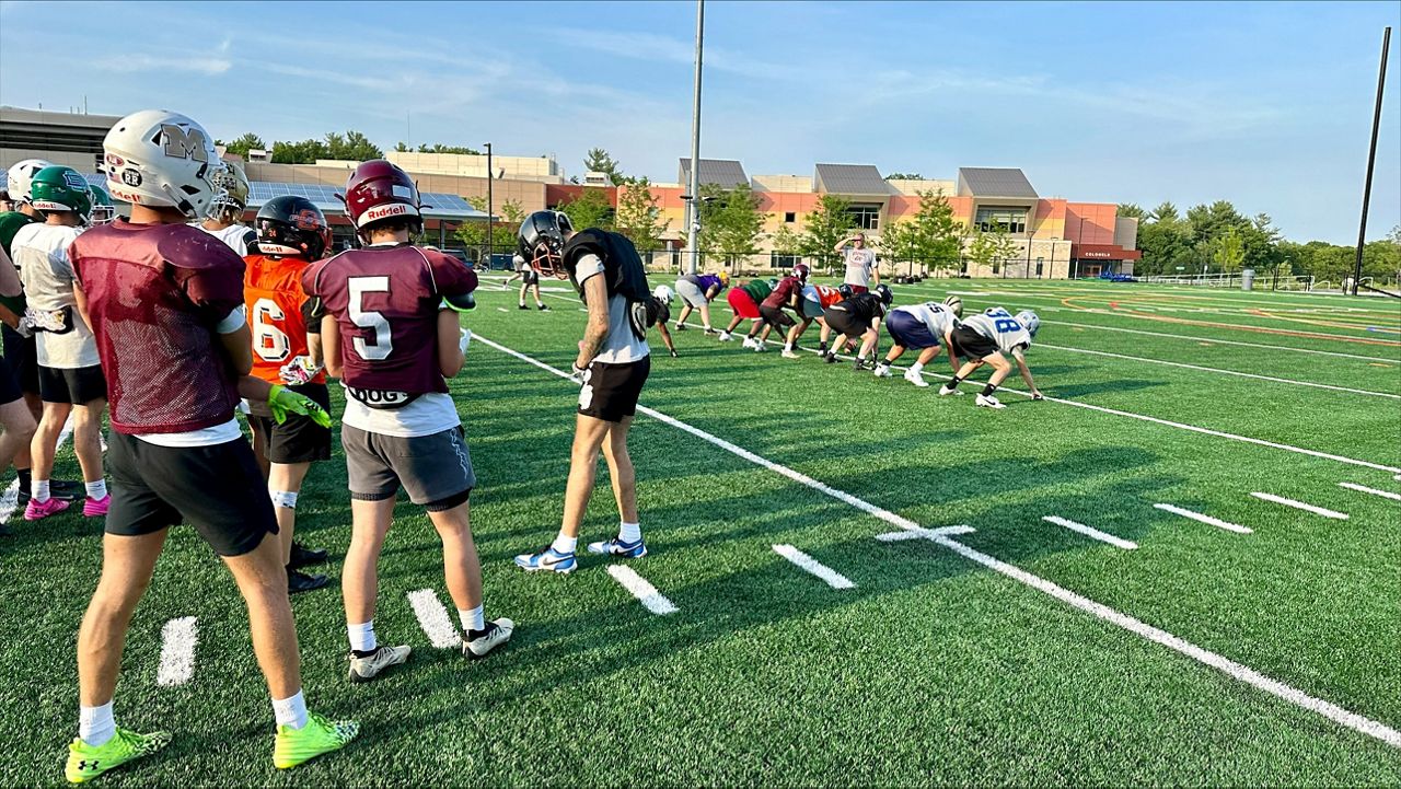 Former rivals team up in Mewhiney All-Star football game