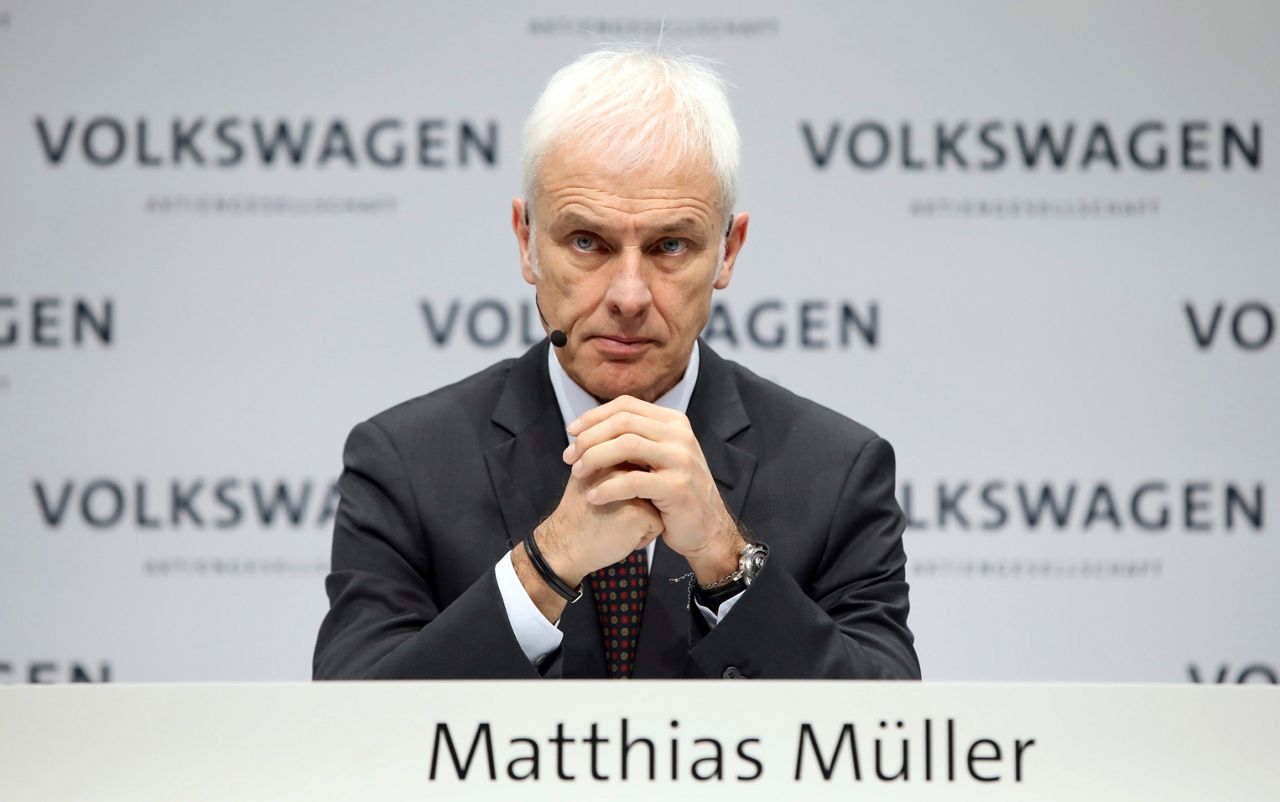 Volkswagen contemplates shakeup; Mueller's future uncertain