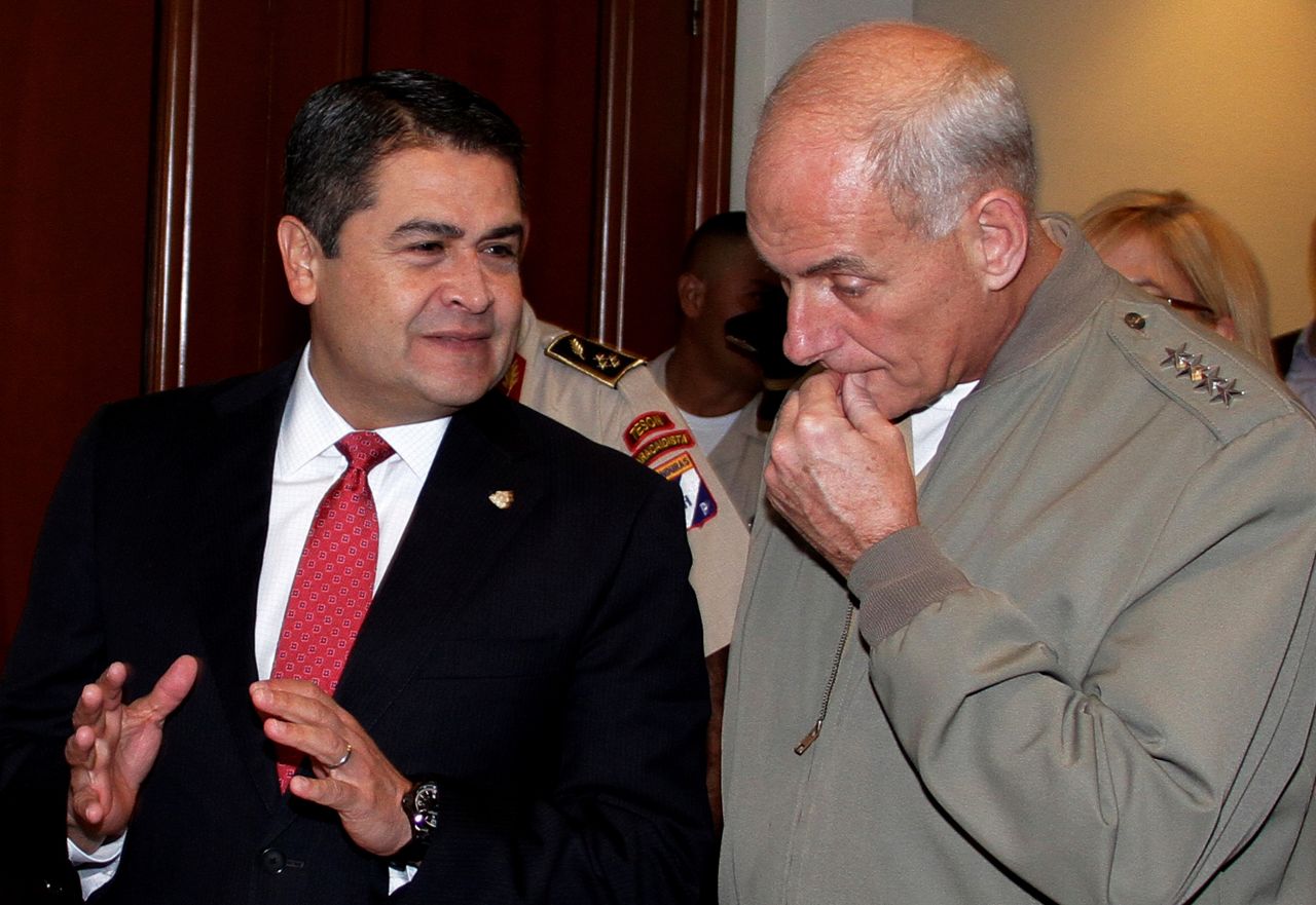 Amid corruption concerns, Gen. Kelly made allies in Honduras
