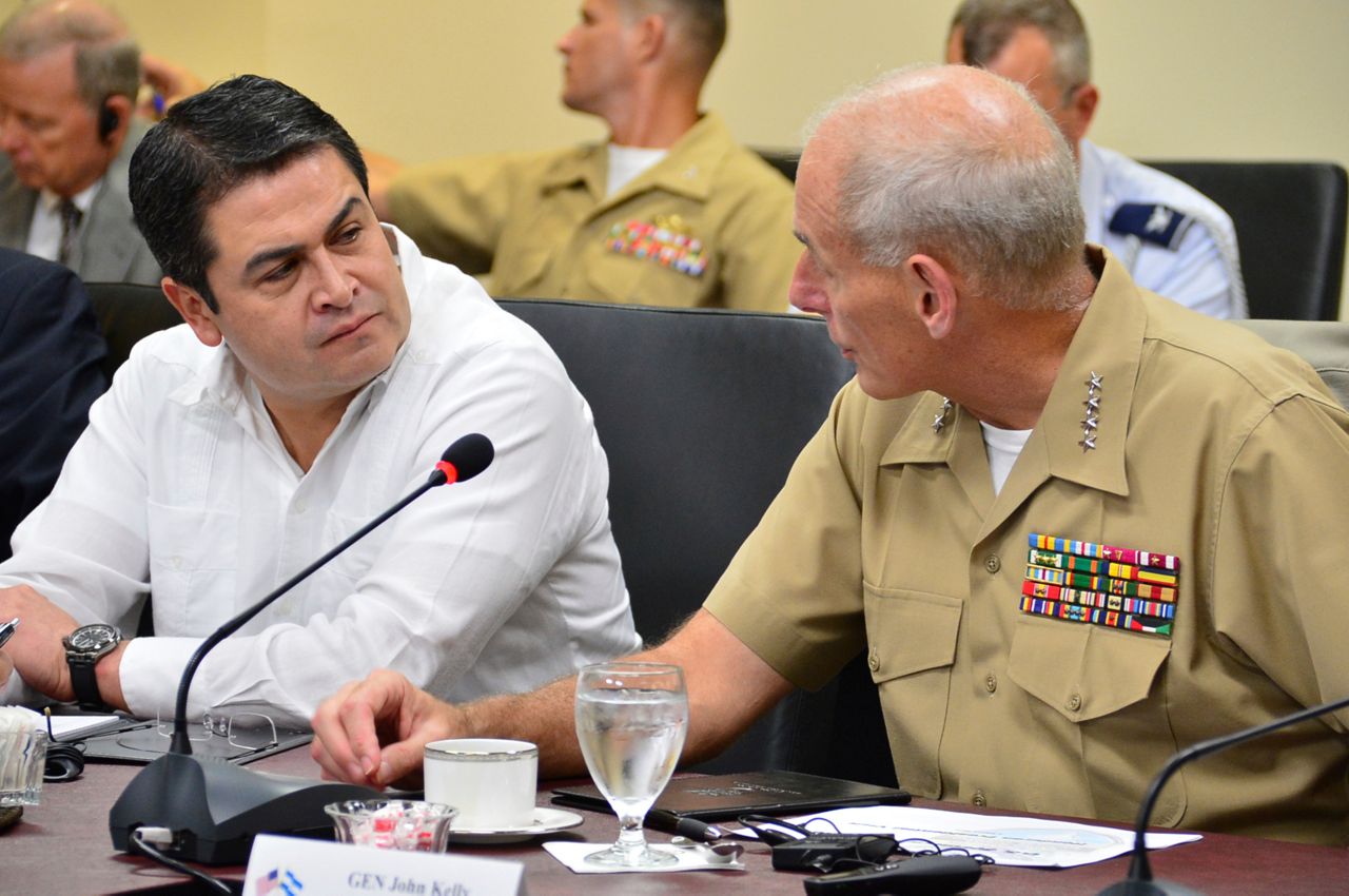 Amid corruption concerns, Gen. Kelly made allies in Honduras