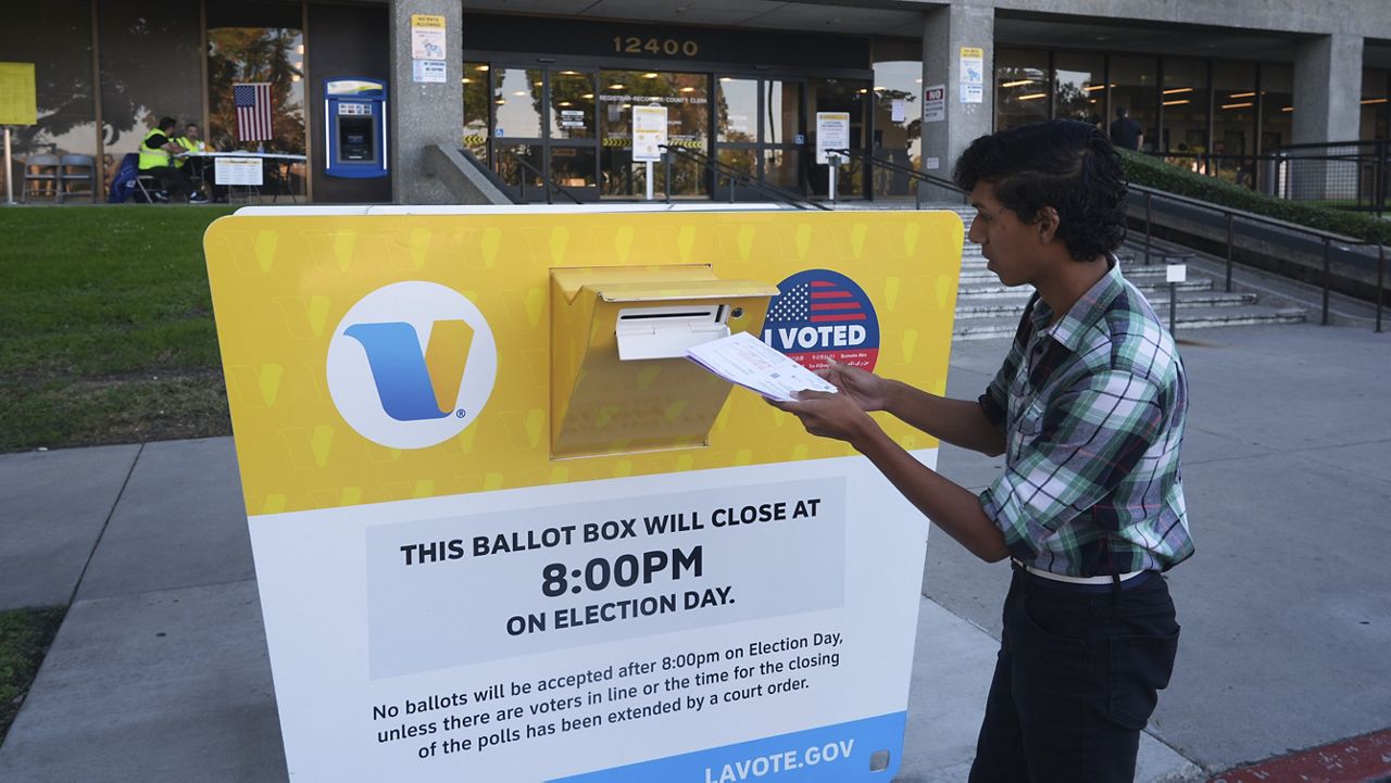 Voters head to the polls to vote on Proposition 50