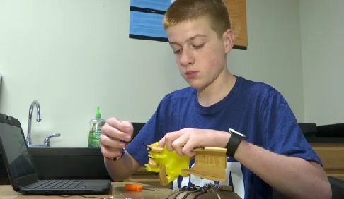 Students Use STEM Skills to Make Prosthetic Hands for Children