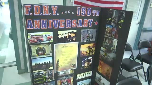 Woodside Nursing Home Celebrates FDNY’s 150th Anniversary