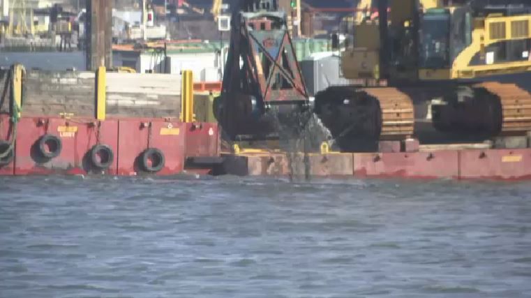 Dredging Begins to Clean Up Flushing Bay