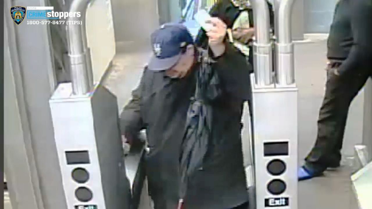 Umbrella Assault in Queens Subway Caught on Camera