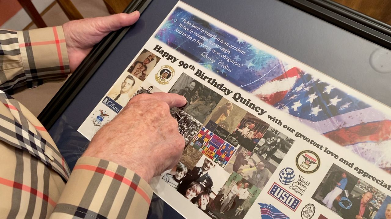 Colonel Quincy Collins turns 90