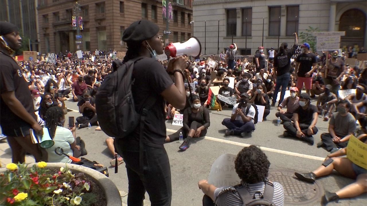 Silence Speaks Loud at Downtown Rochester Protest Equality
