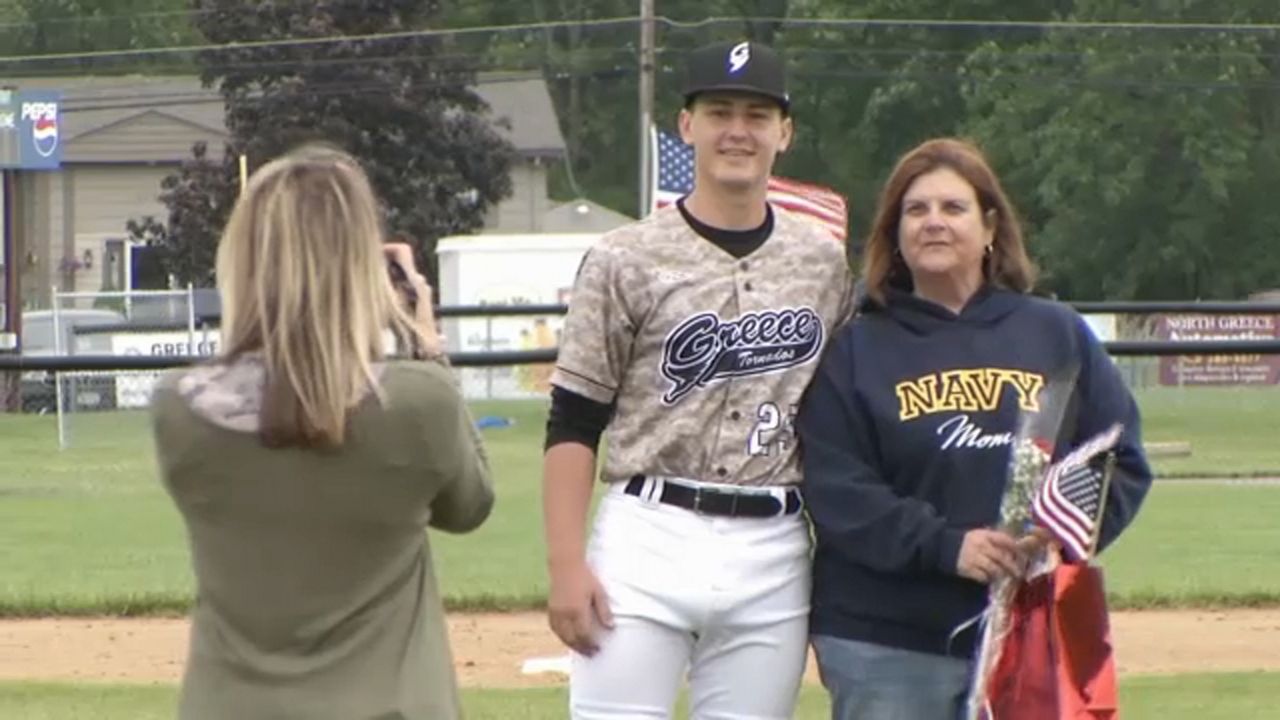 Greece Baseball Team Honors Fallen Soldiers