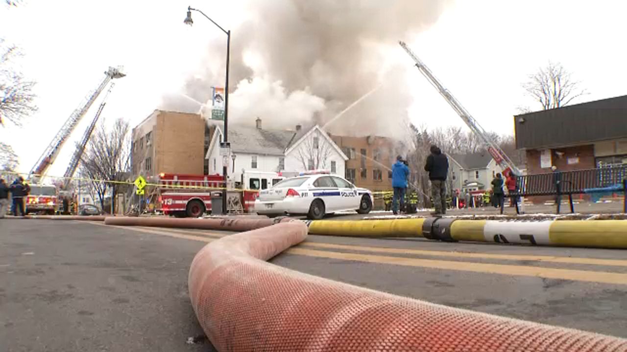 Five-Alarm Fire on Thurston Road Ruled Arson