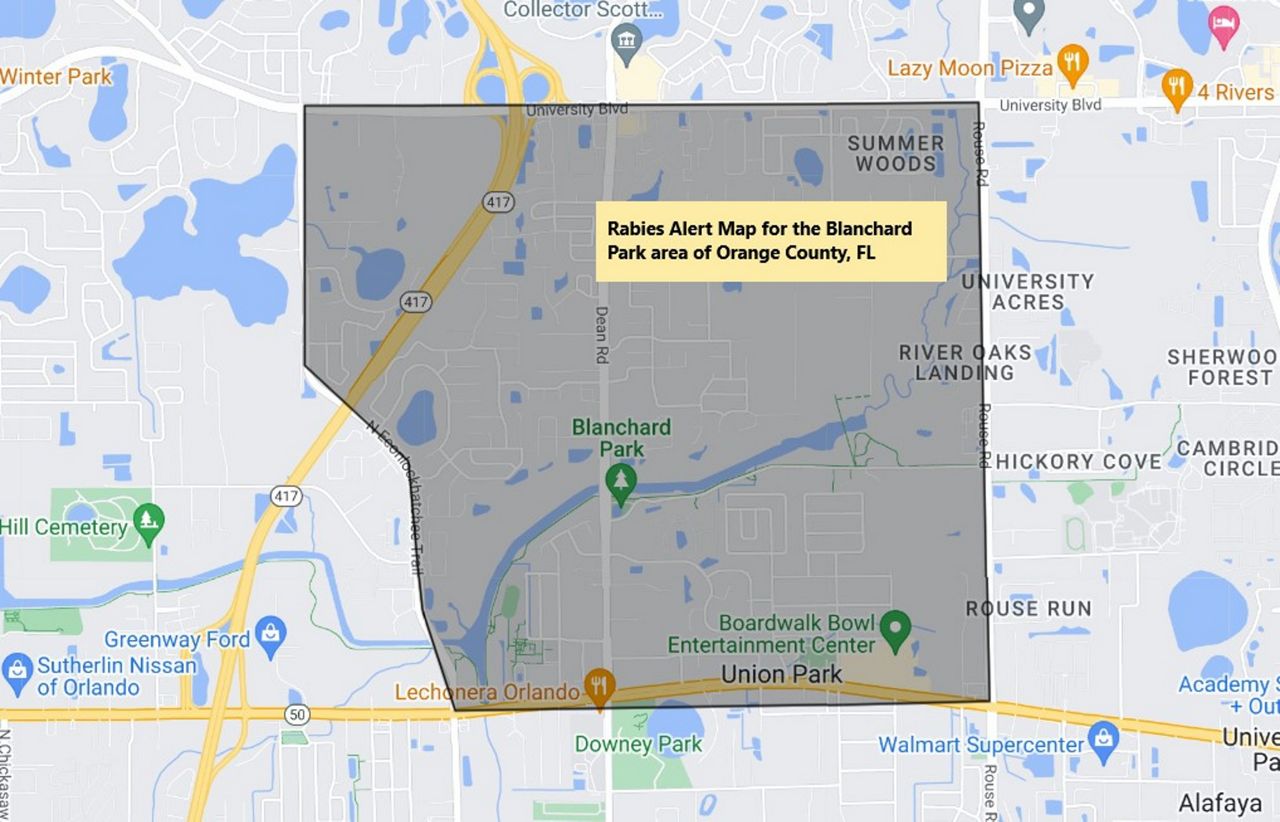 Health department issues rabies alert in East Orange