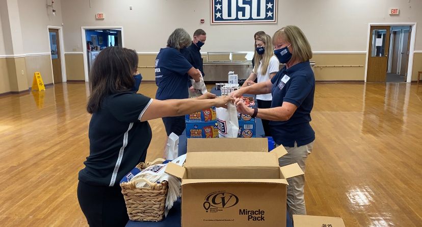 Giving back to the military