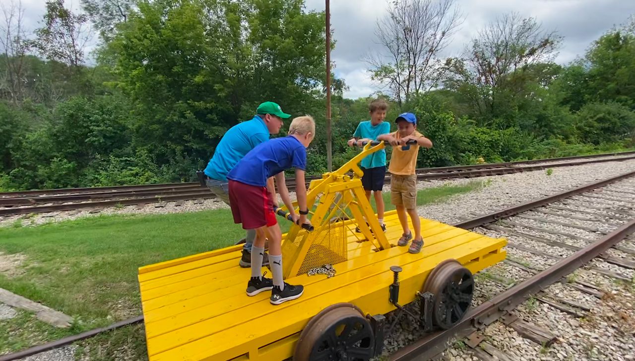 Mix of education, fun at National Railroad Museum camp