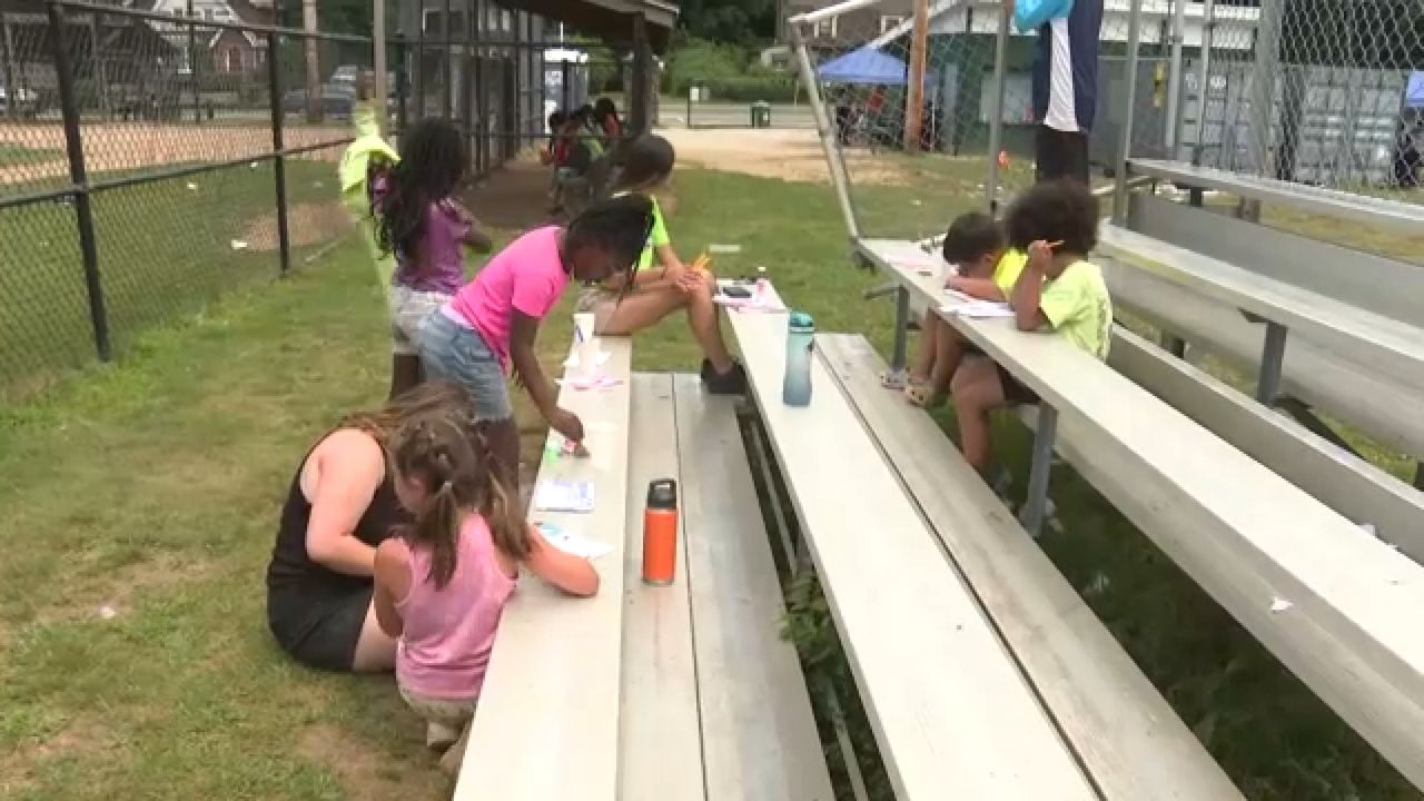 Keeping kids cool at Recreation Worcester