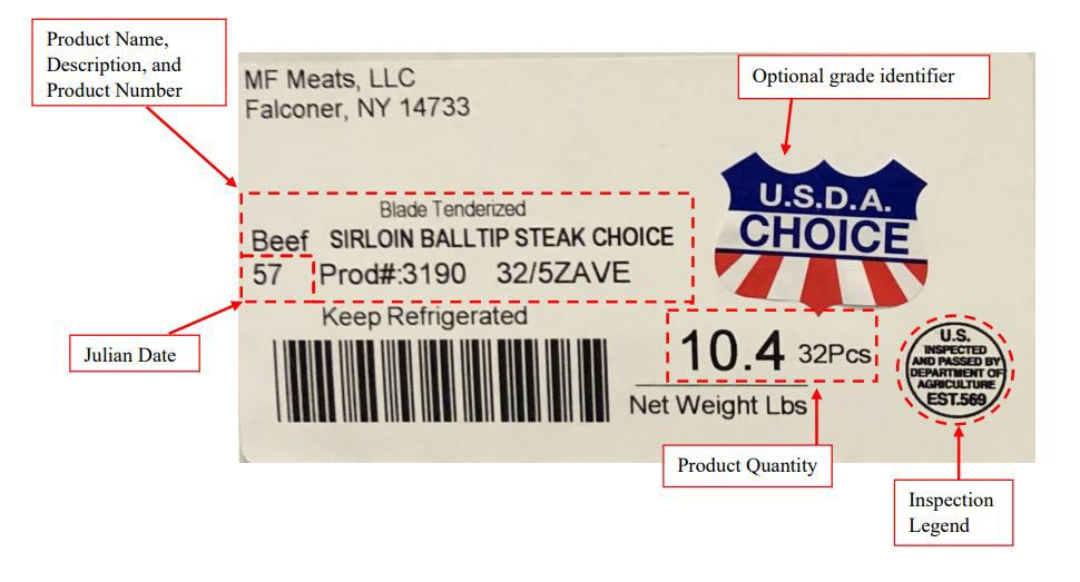 Meat recall affects New York, Ohio and Pennsylvania