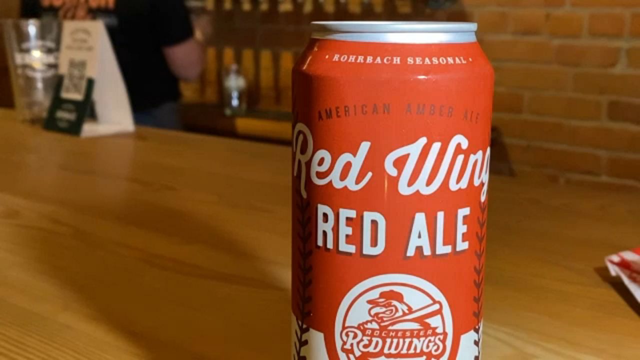 Baseball Fans Gather at Rohrbach for Red Wing Red Ale
