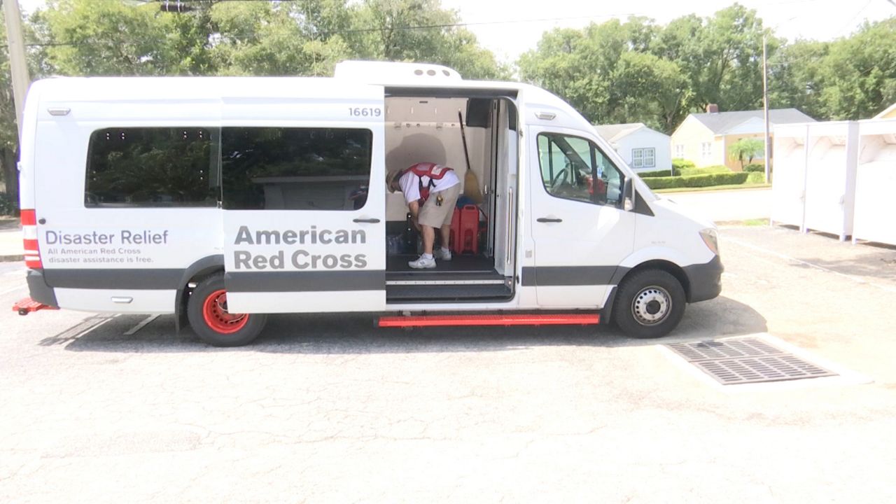 Red Cross Volunteer Ready for 2 Weeks in the Panhandle