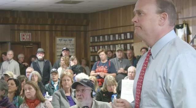 Republican Congressman Tom Reed Holds Town Halls Despite Political Climate