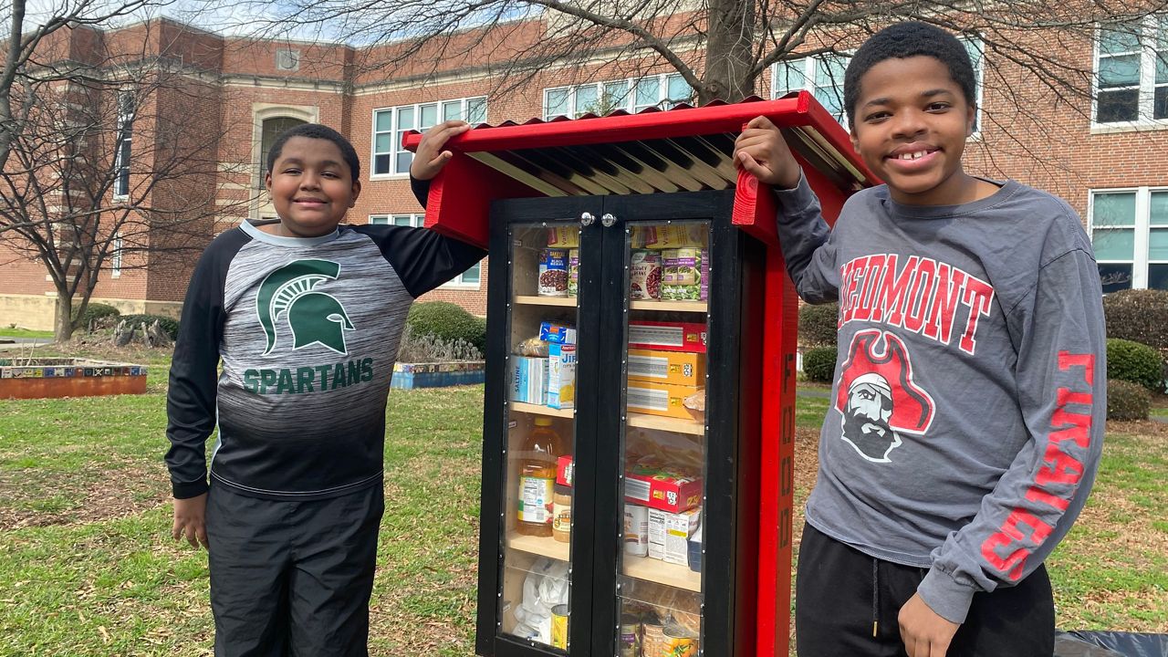 Brothers Help Neighbors in Need Through School Project