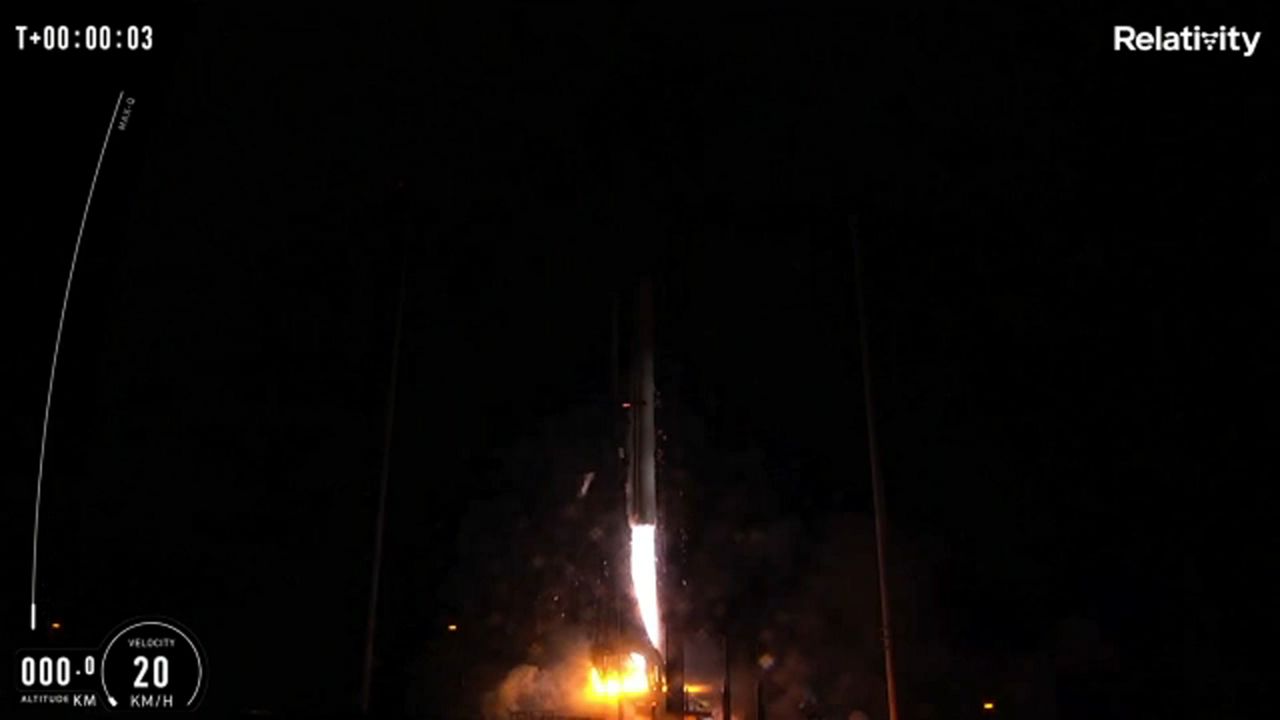 Relativity Space launches first 3D-printed rocket