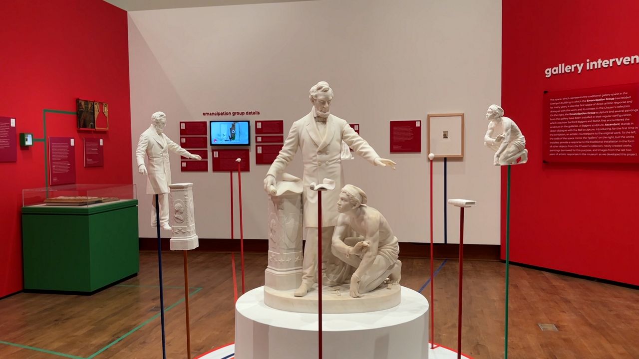 re:mancipation exhibition at Chazen Museum